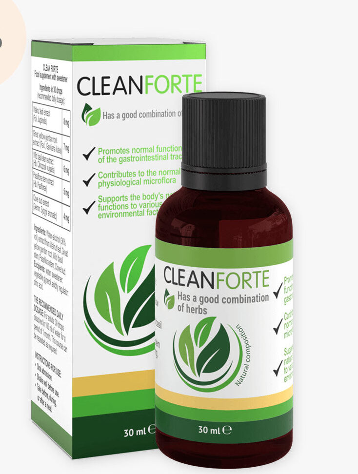 Clean Forte – farmacii, prospect, preț, păreri, efect